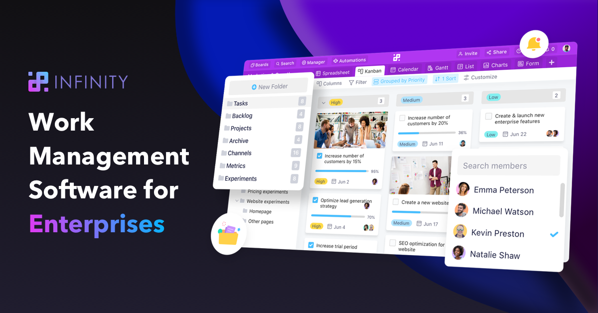 Infinity for Enterprises | Infinity